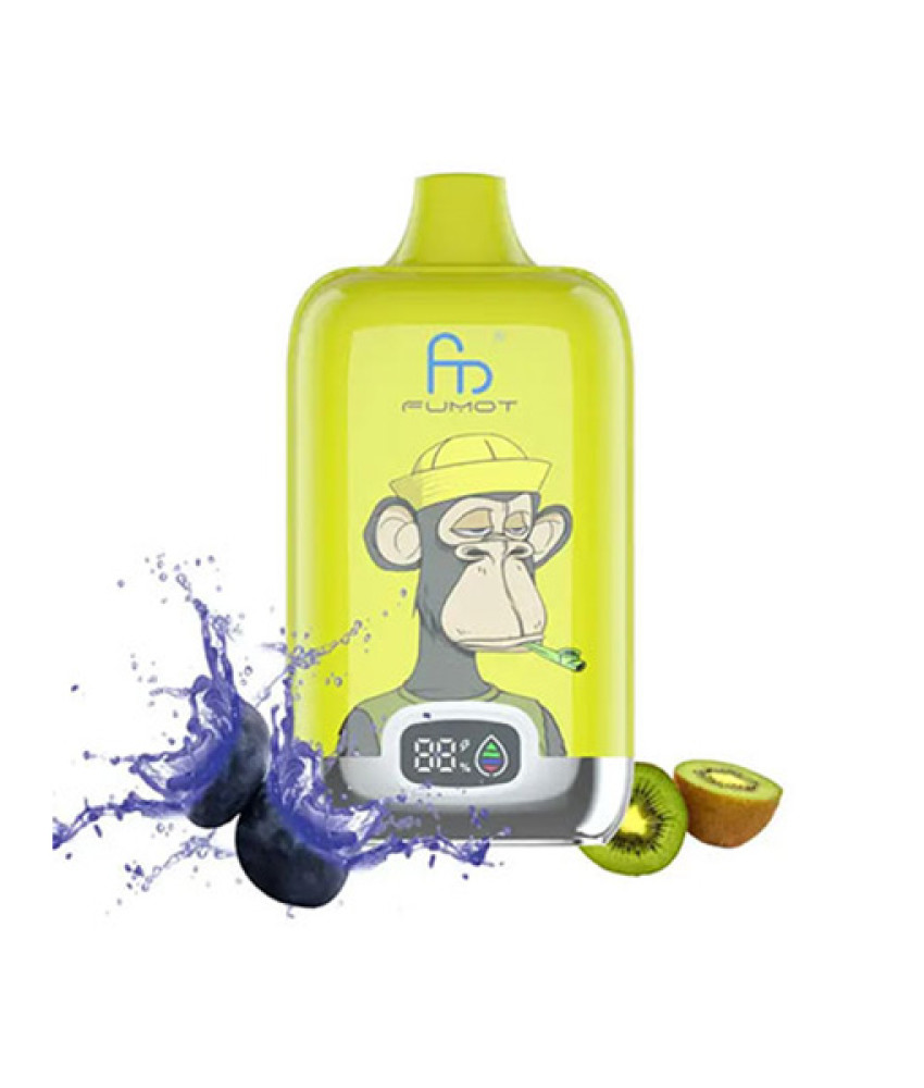 Blueberry Kiwi - RandM Tornado 12000 - Disposable Vape - Eurovapers